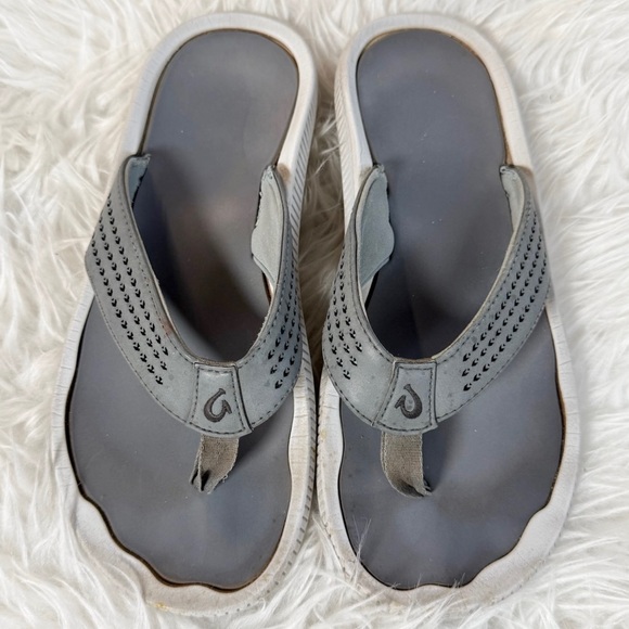 OluKai | Shoes | Olukai Mens Size Use Measurements Ulele Flip Flop ...